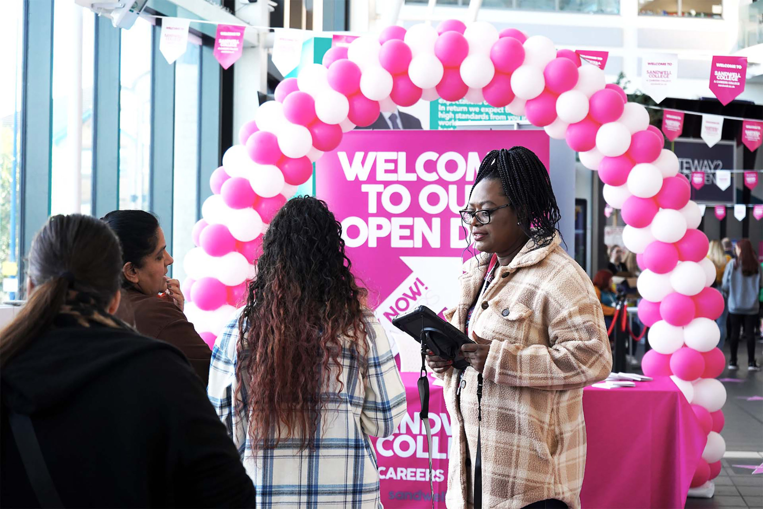 Sign Up For First Open Days - Sandwell College