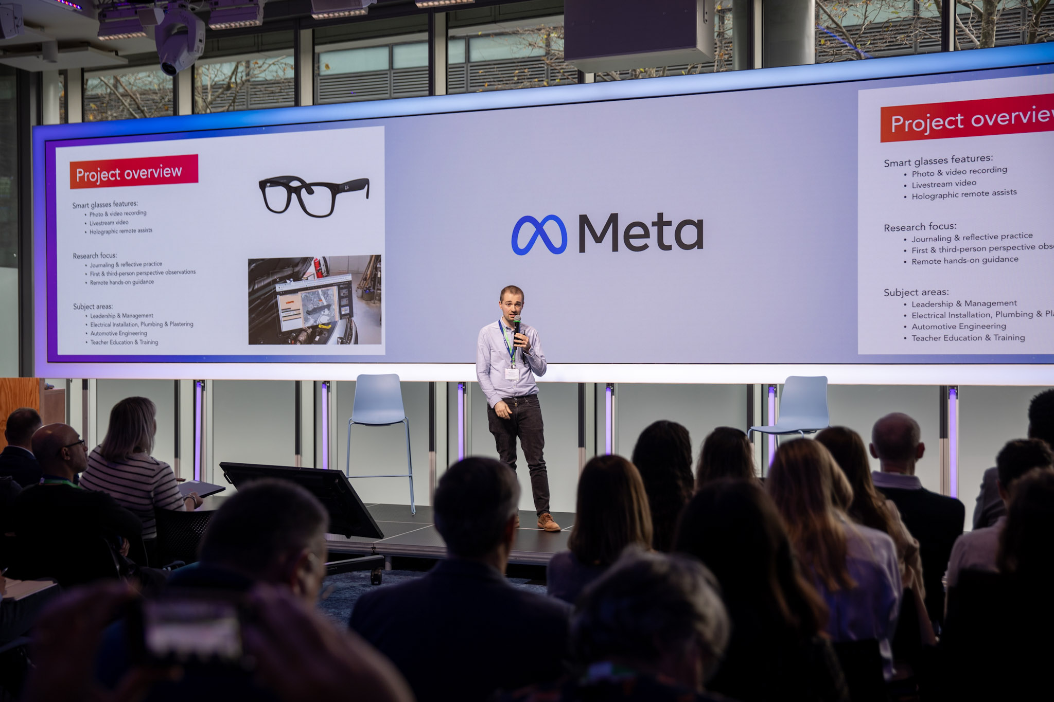 College Tech Demonstrator in Spotlight at Meta’s first VR Educators ...