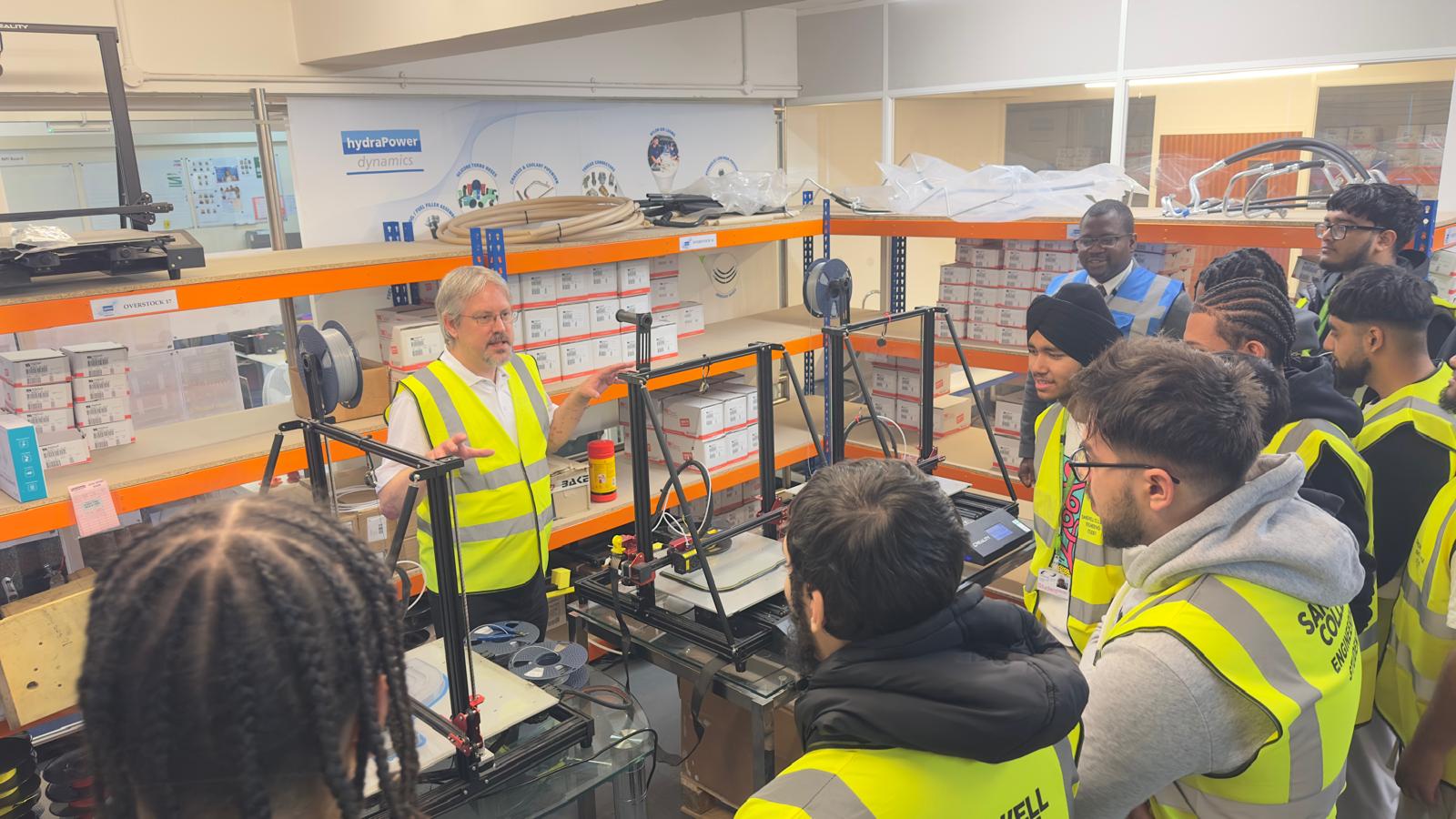 T Level Engineering students visit hydraPower dynamics Ltd. - Sandwell ...